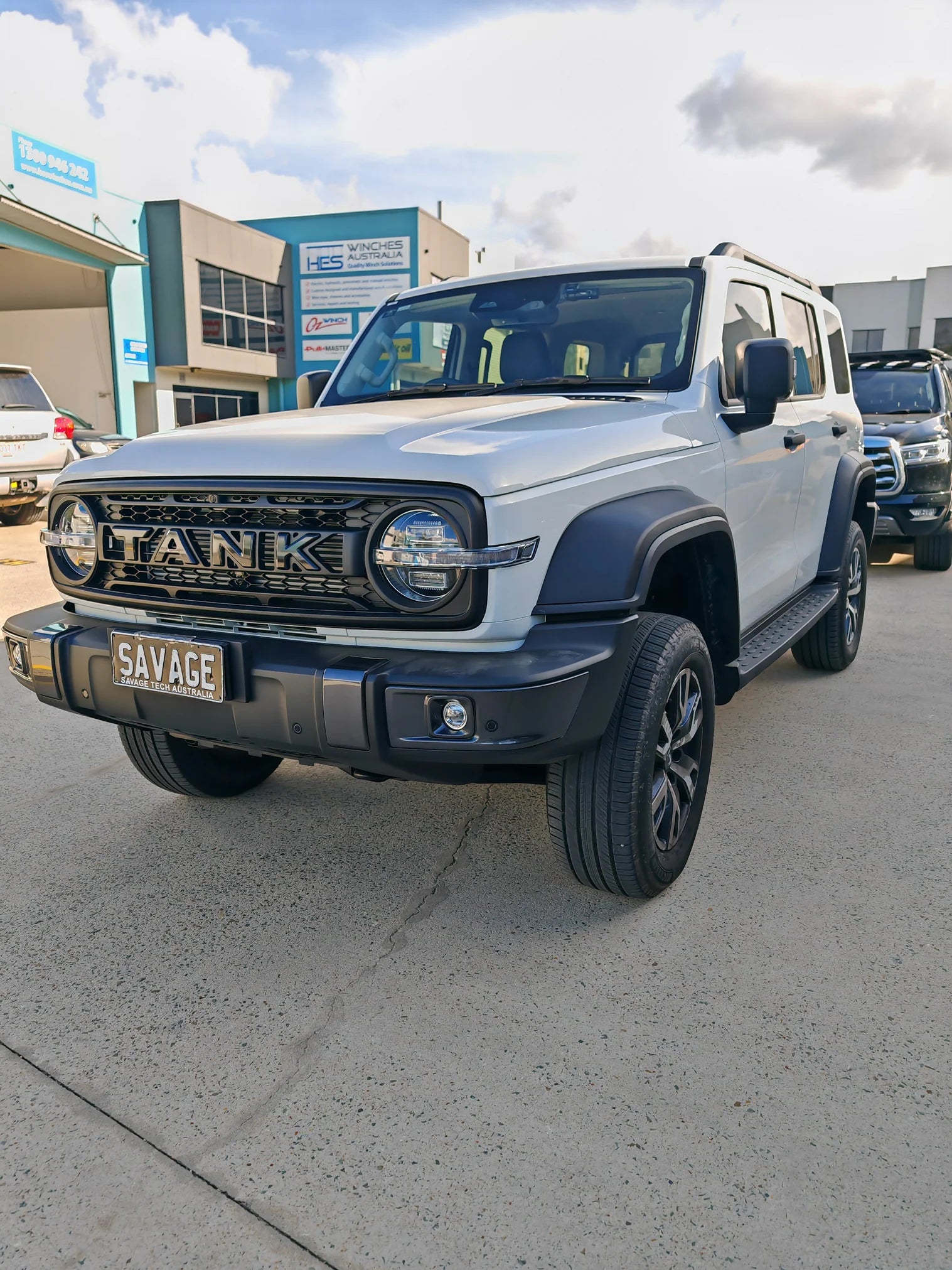 GWM Tank 300 "TANK" logo Grille #2 – JM 4X4 Suspension