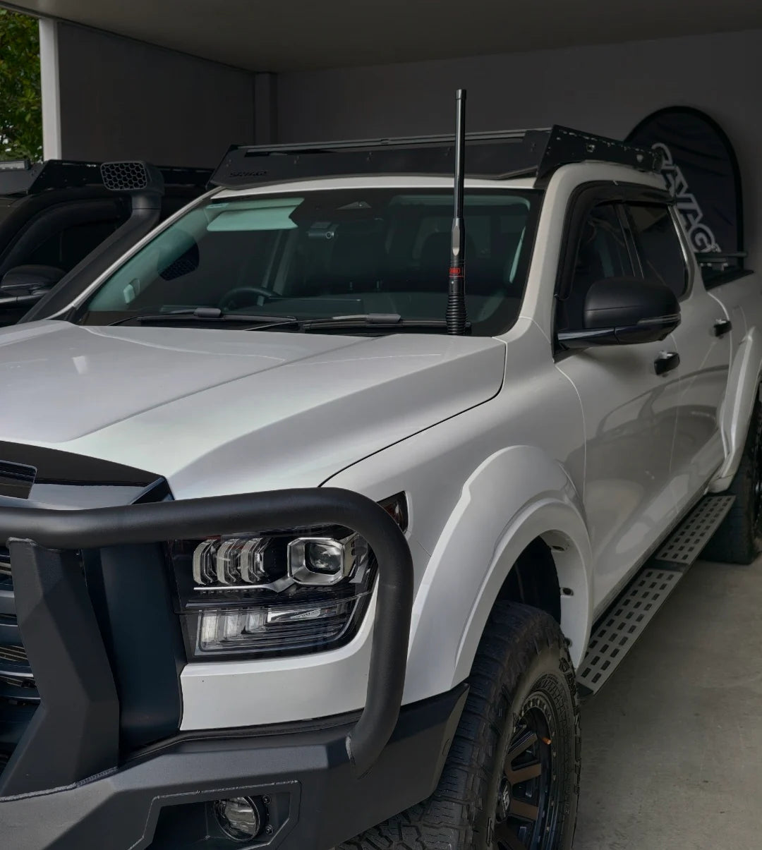 GWM Alpha / Tank 500 Bonnet Mount UHF Aerial Bracket – JM 4X4 Suspension